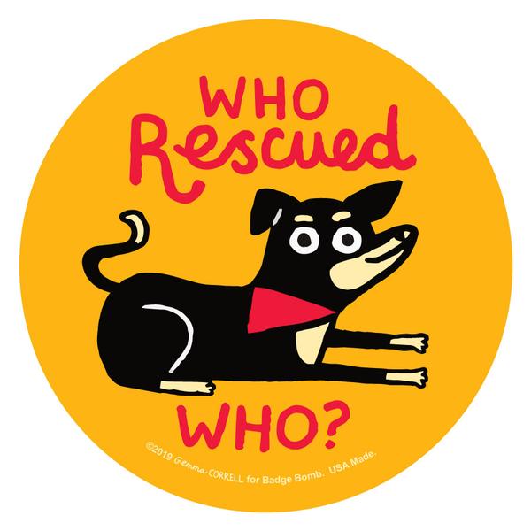 Rescue Sticker | The Bungalow Inc.